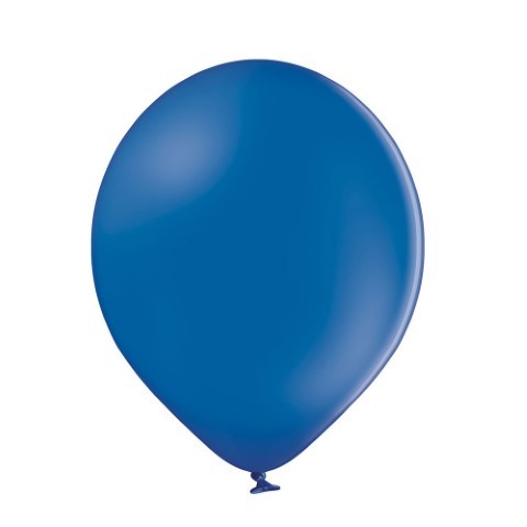Син балон тъмносин пастел 30 см Royal blue Belbal, 1 брой | Partilino.com