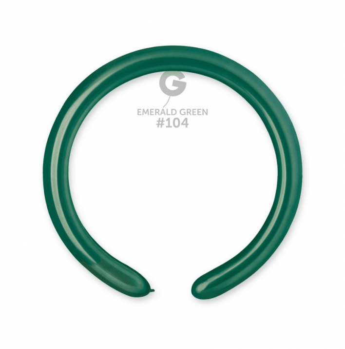 Моделиращ тъмнозелен балон Emerald Green D4/104, Gemar, 1 брой ...
